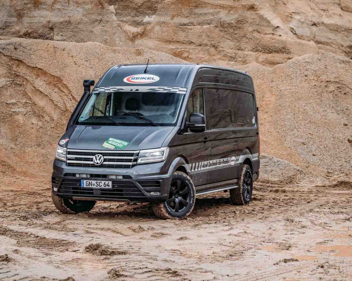 VW Crafter - MAN TGE VAN Offroad Tuning | delta4x4